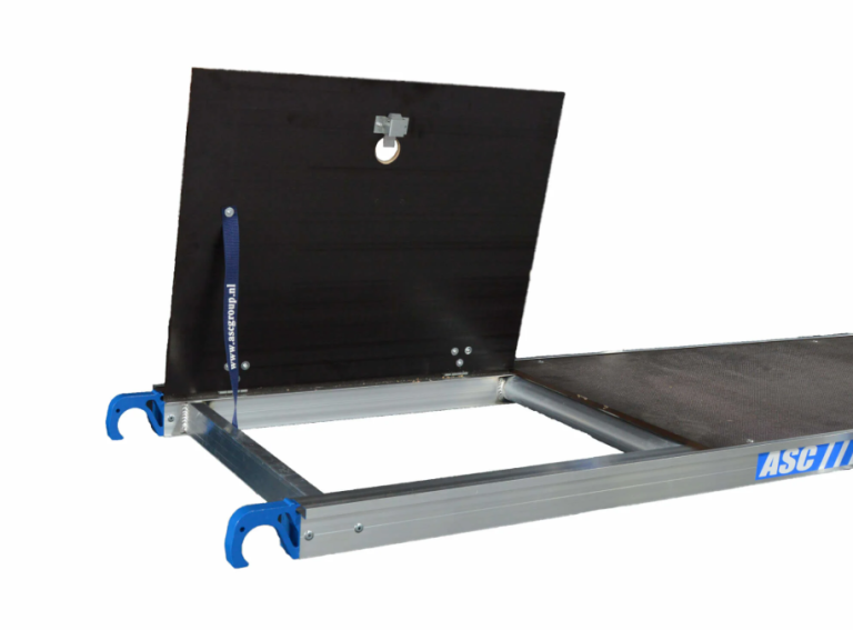 A-line room scaffold ASC; D75-6 complete with platform with hatch ...