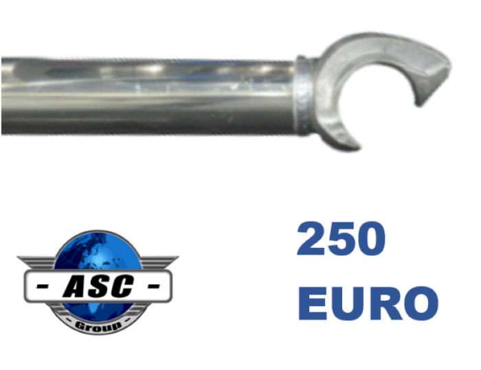 ASC Diagonaal schoor Euro 250 Glans Quicklock - VDSTEENXXL